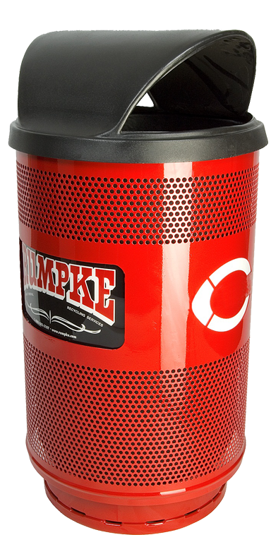 Multi-Logo/Advertising | Custom Waste Receptacles